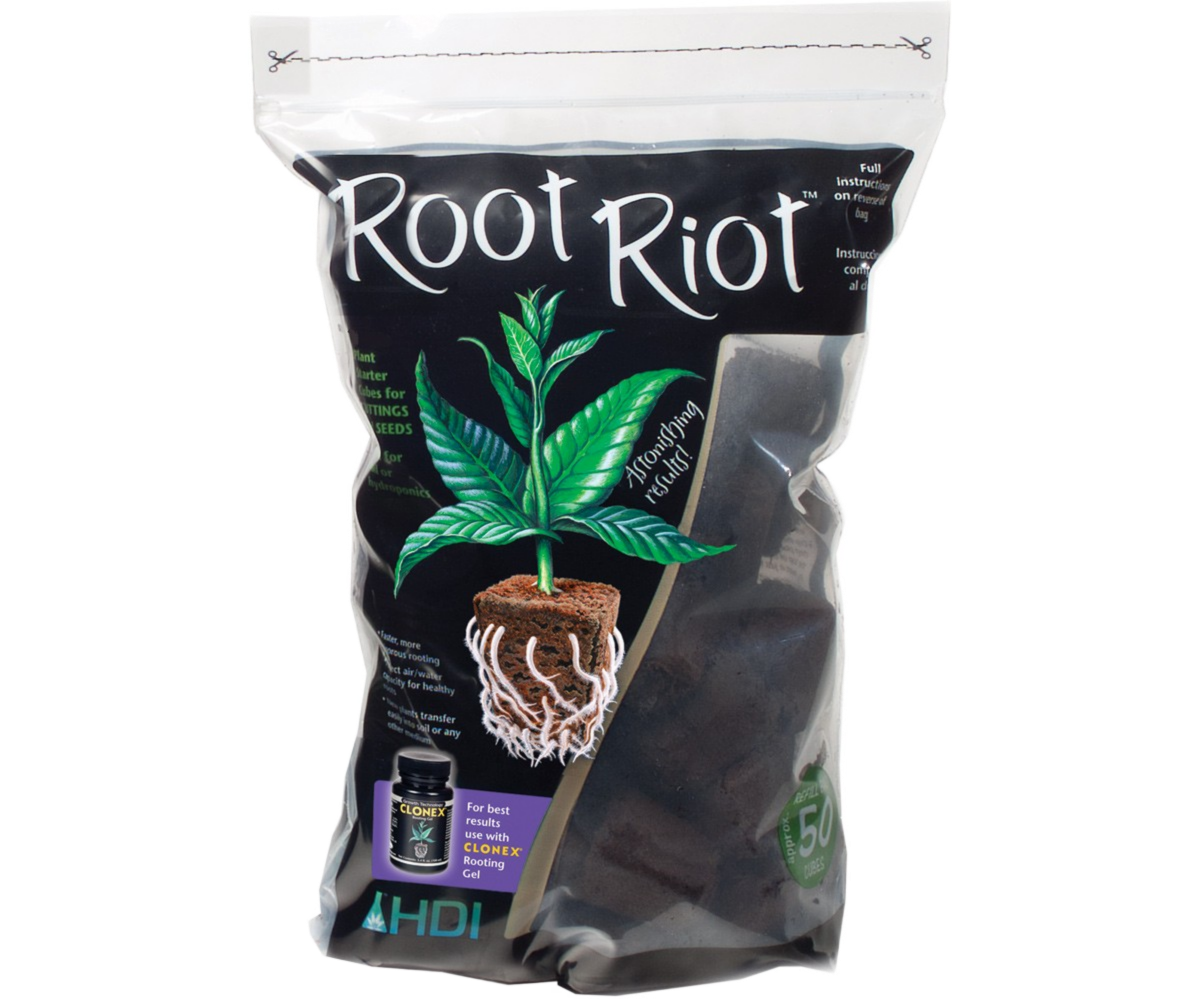 Root Riot Plugs 50ct Bag